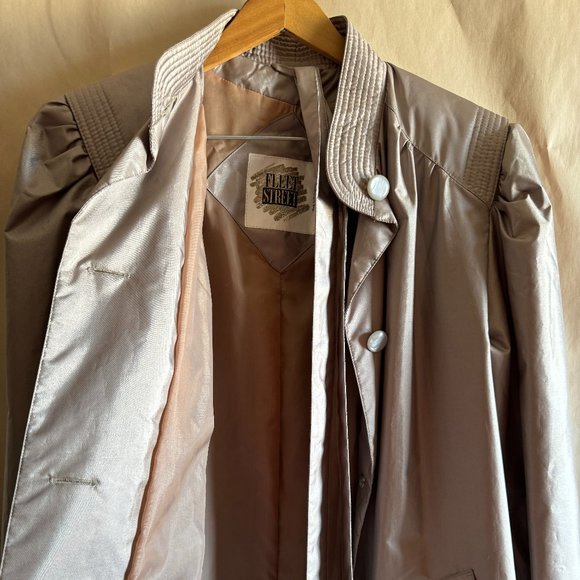 fleet street | Jackets & Coats | Vintage Fleet Street Trench Coat ...